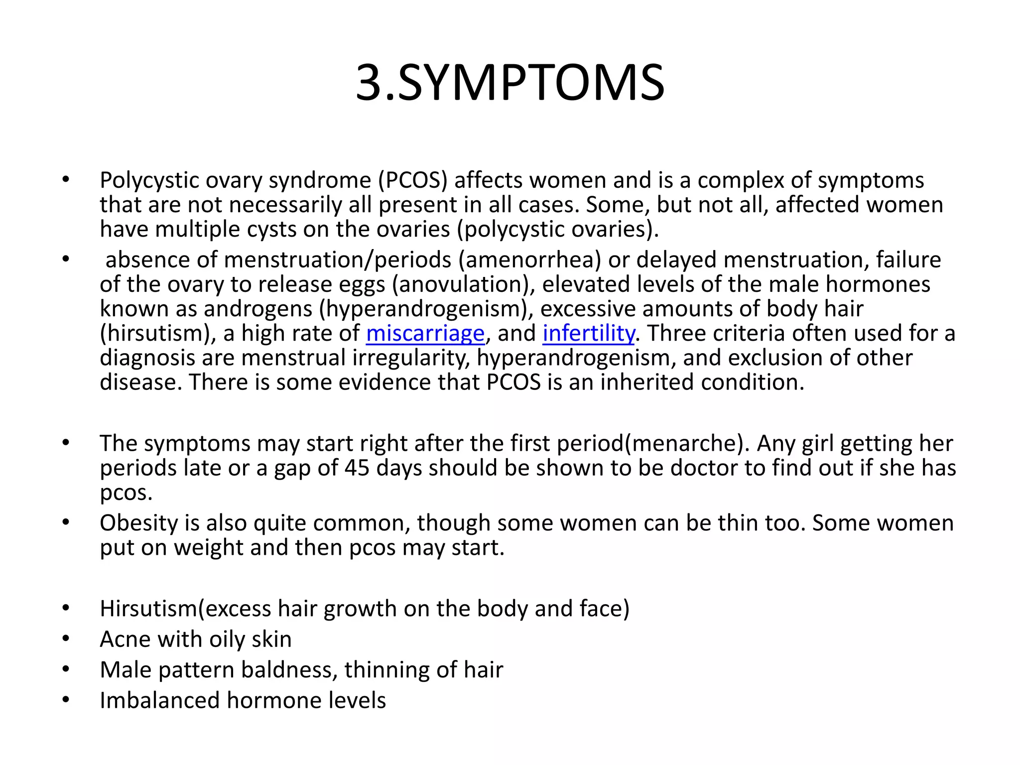 Pcos natural homeo treatments | PPSX | Infertility | Reproductive Health