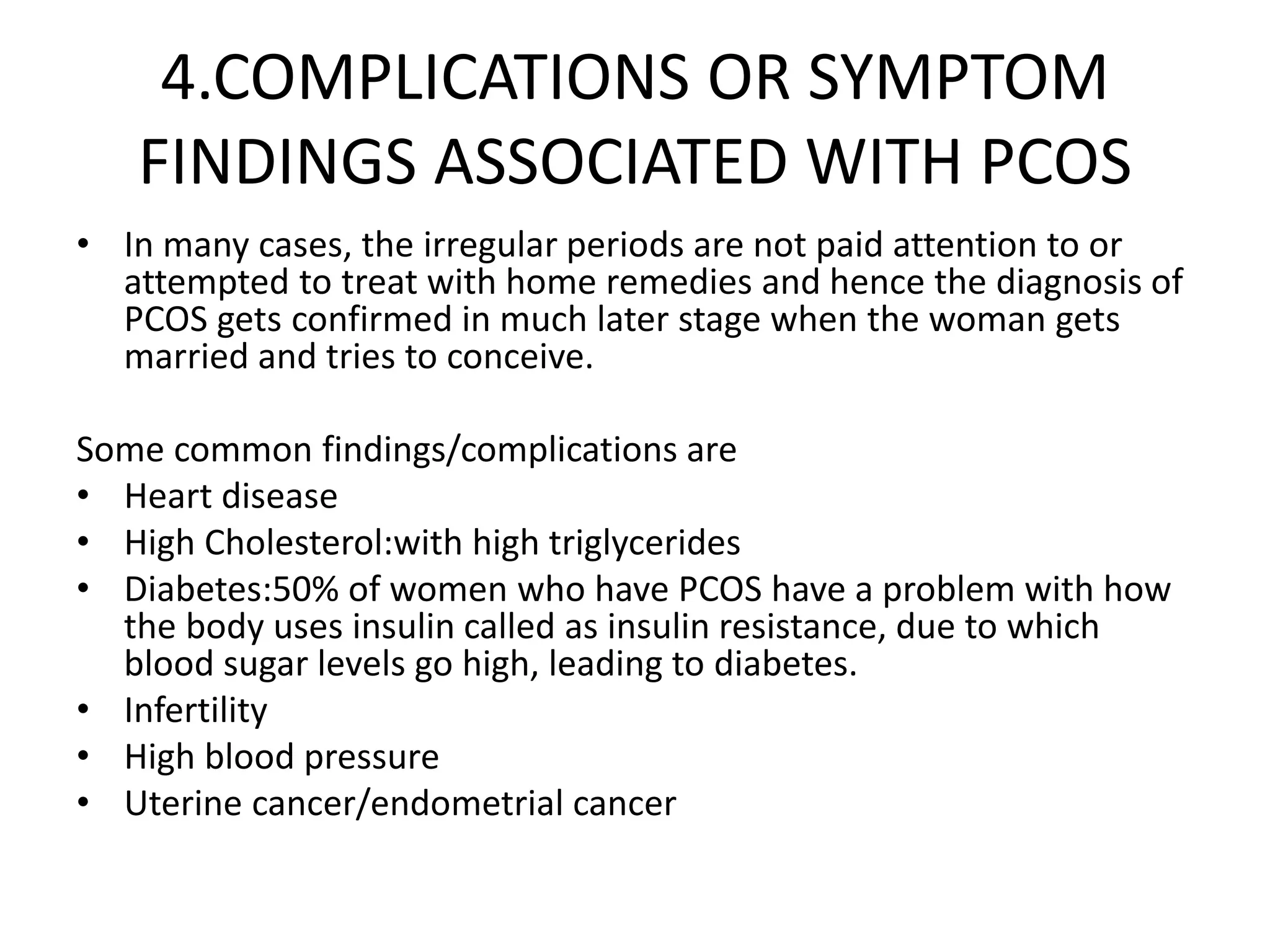 Pcos natural homeo treatments | PPSX | Infertility | Reproductive Health