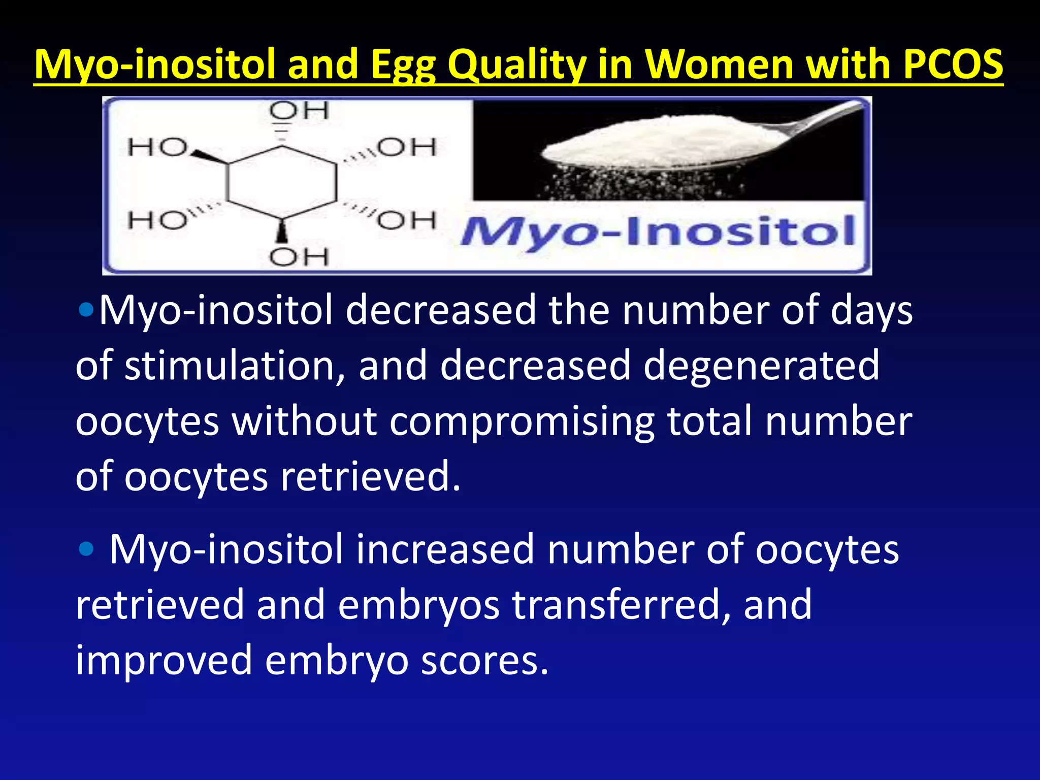Role of Nutrition in Management of PCOS | PDF
