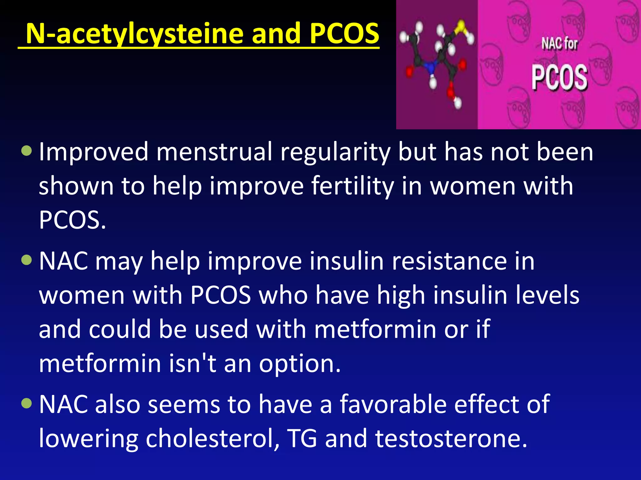 Role of Nutrition in Management of PCOS | PDF