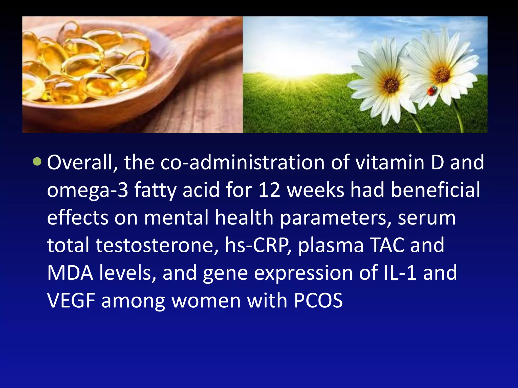 Role of Nutrition in Management of PCOS | PDF
