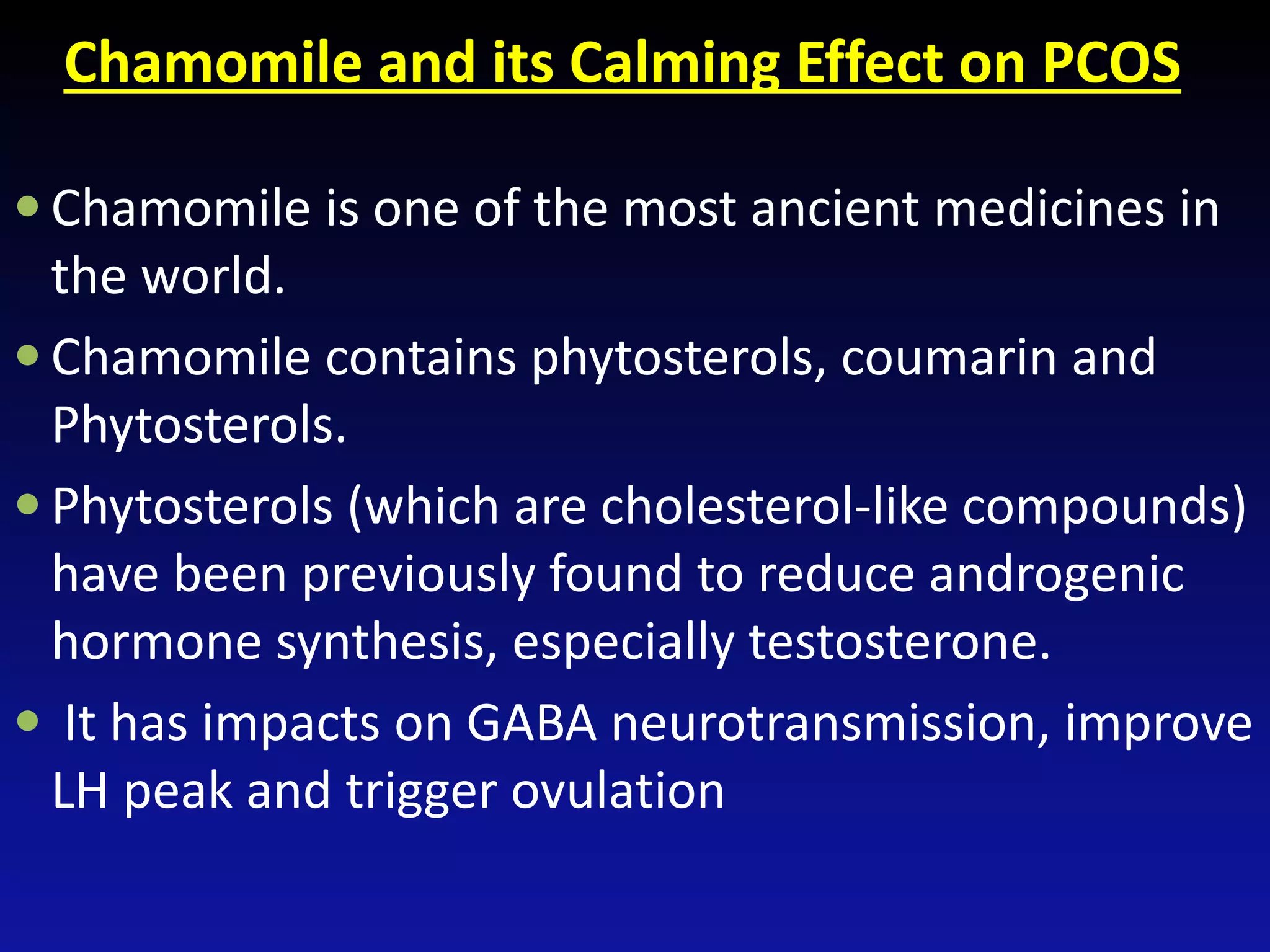Role of Nutrition in Management of PCOS | PDF