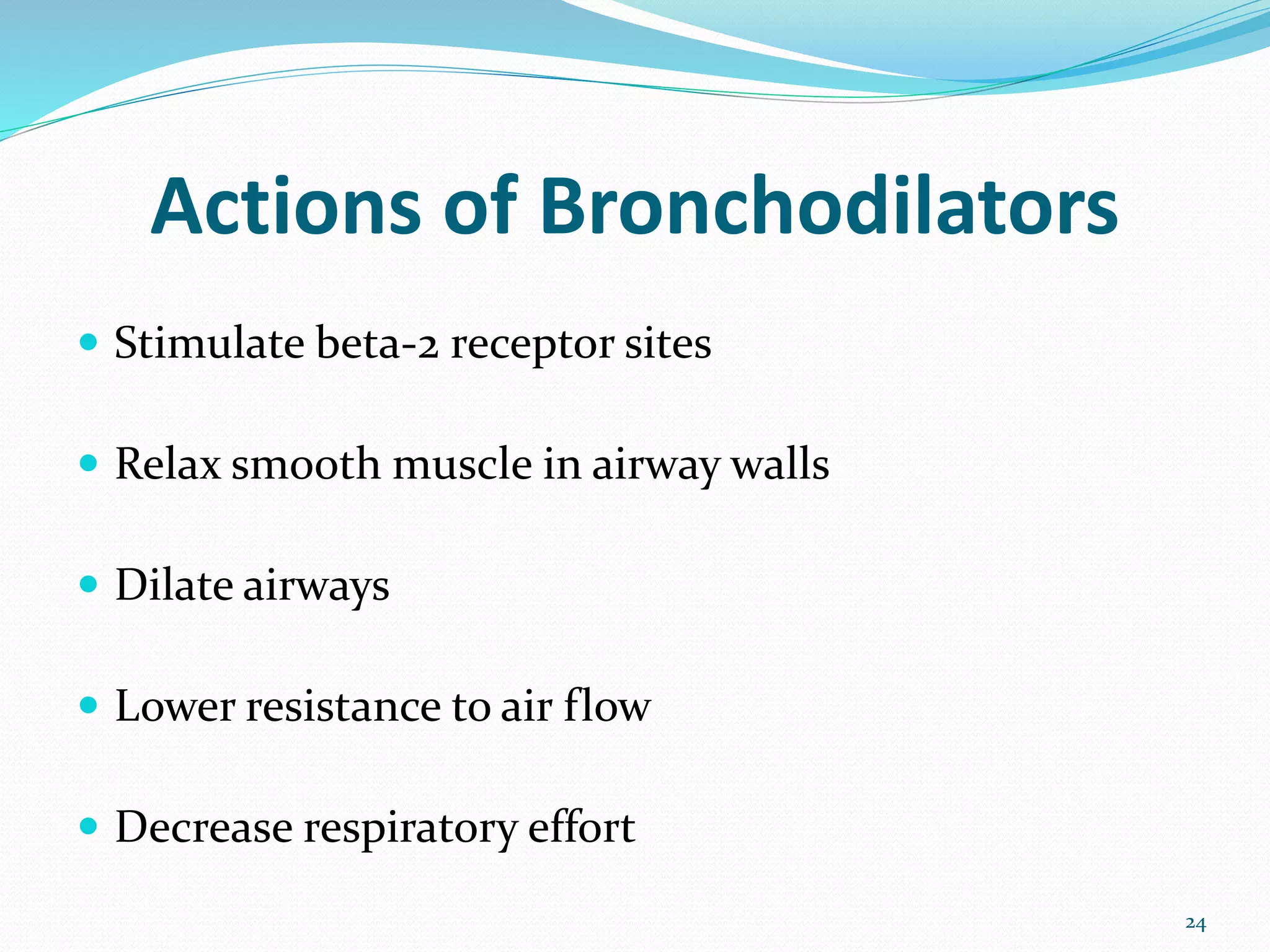 Pharmacotherapy for respiratory diseases Asthma and COPD | PPTX