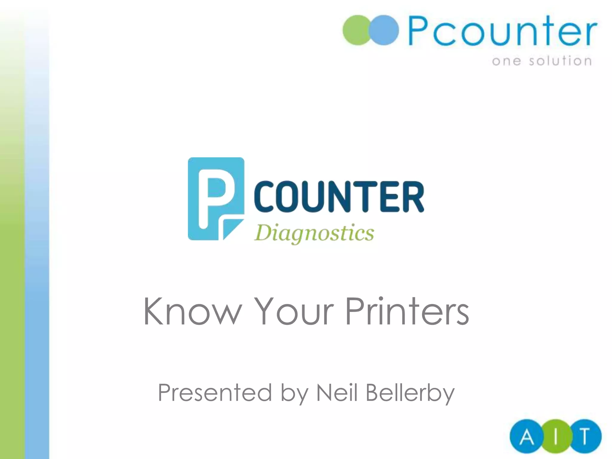 Pcounter Diagnostics | PPT