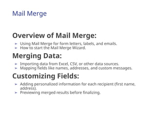Unit -1 PC PACKAGE introduction to computers and MS word | PPTX