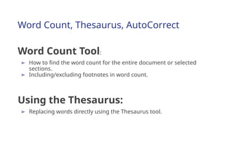 Unit -1 PC PACKAGE introduction to computers and MS word | PPTX