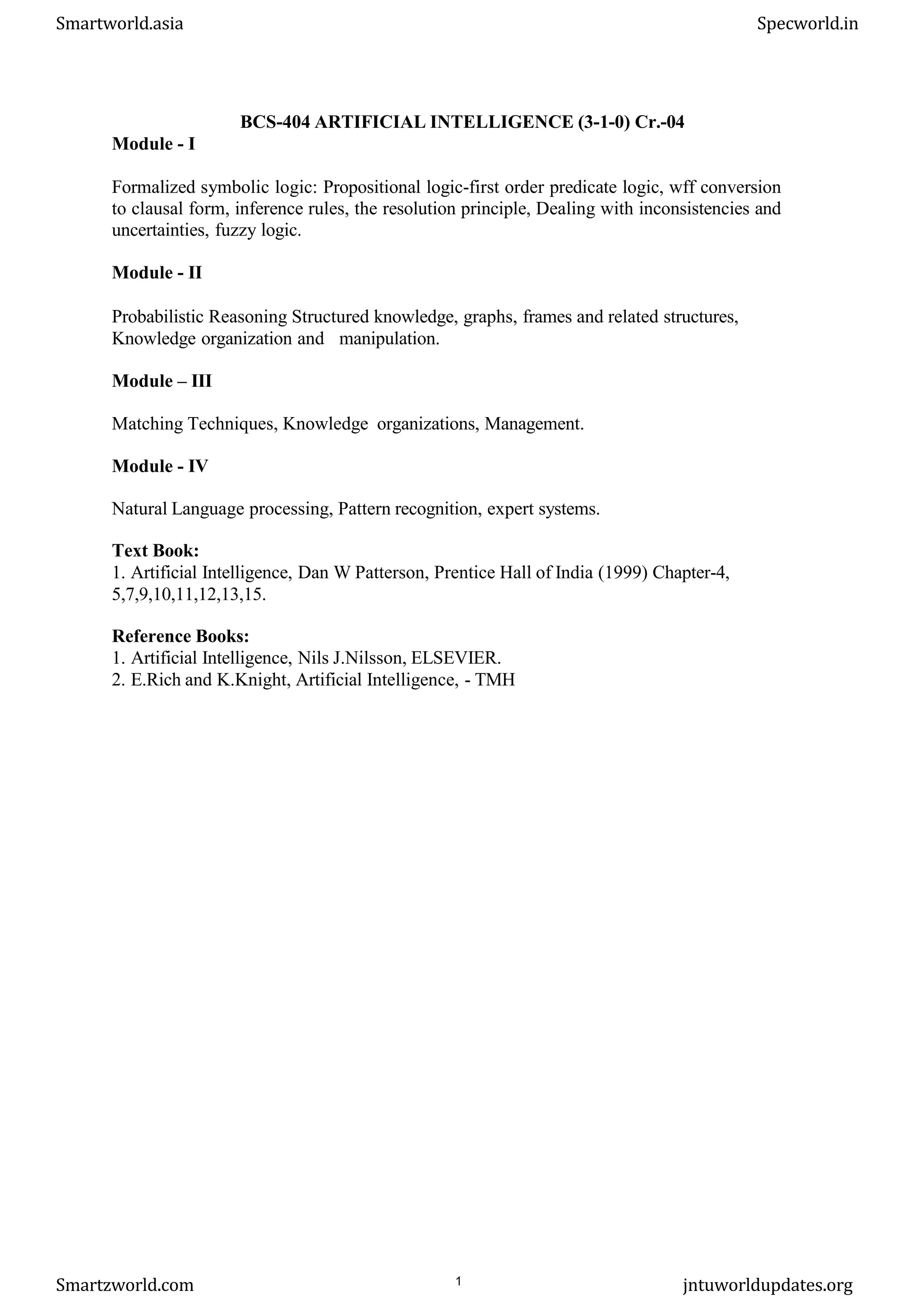 Artificial intelligence | PPTX