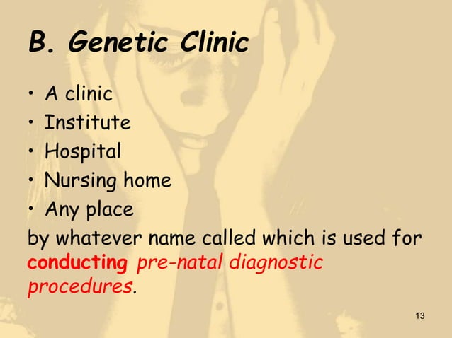 PRECONCEPTION AND PRENATAL DIAGNOSTIC TECHNIQUE | PPTX