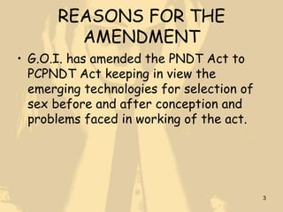 PRECONCEPTION AND PRENATAL DIAGNOSTIC TECHNIQUE | PPTX