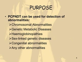 PRECONCEPTION AND PRENATAL DIAGNOSTIC TECHNIQUE | PPTX