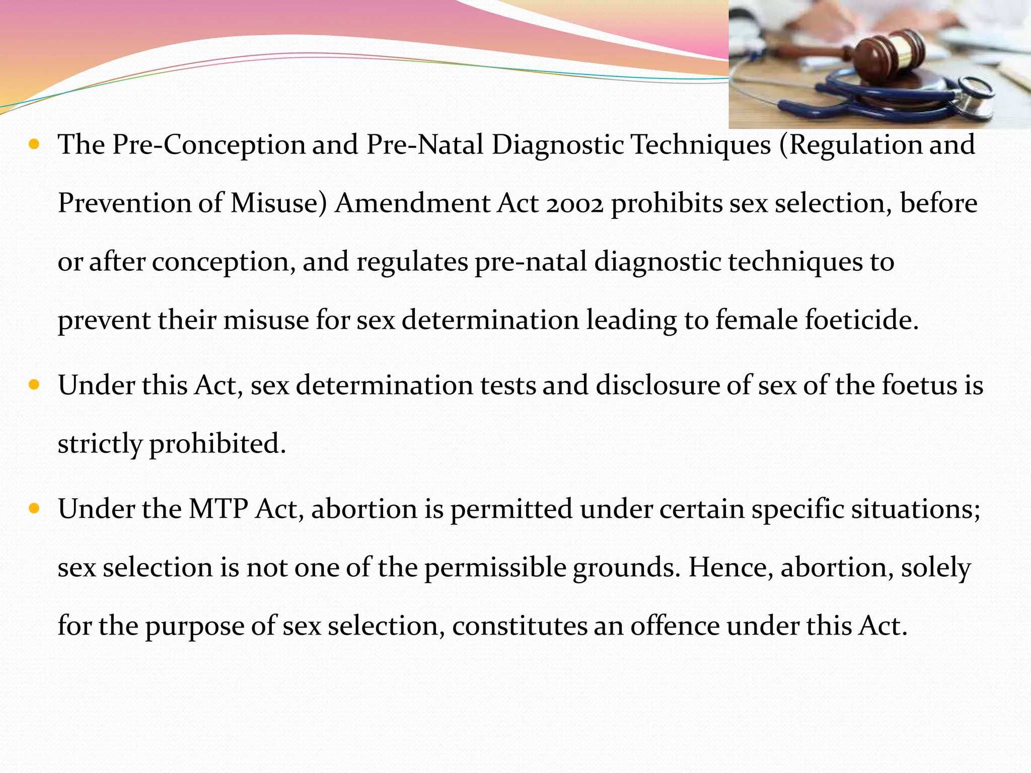 PC&PNDT Amendment Act 2002-MTP ACT.pptx 2021 | PPTX