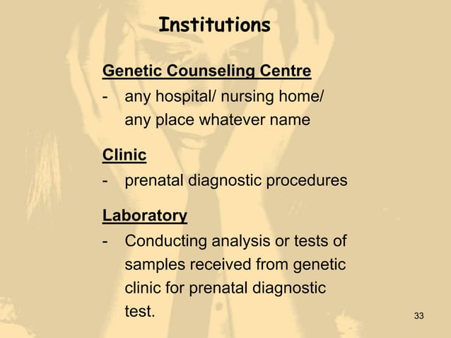 Pcpndt act | PPTX | Pregnancy | Reproductive Health
