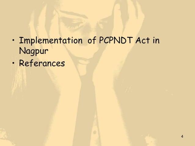 Pcpndt act | PPTX | Pregnancy | Reproductive Health