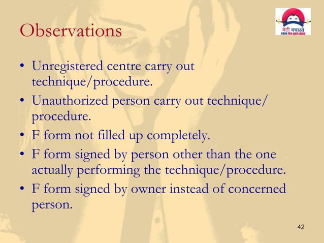 Pcpndt act | PPTX | Pregnancy | Reproductive Health