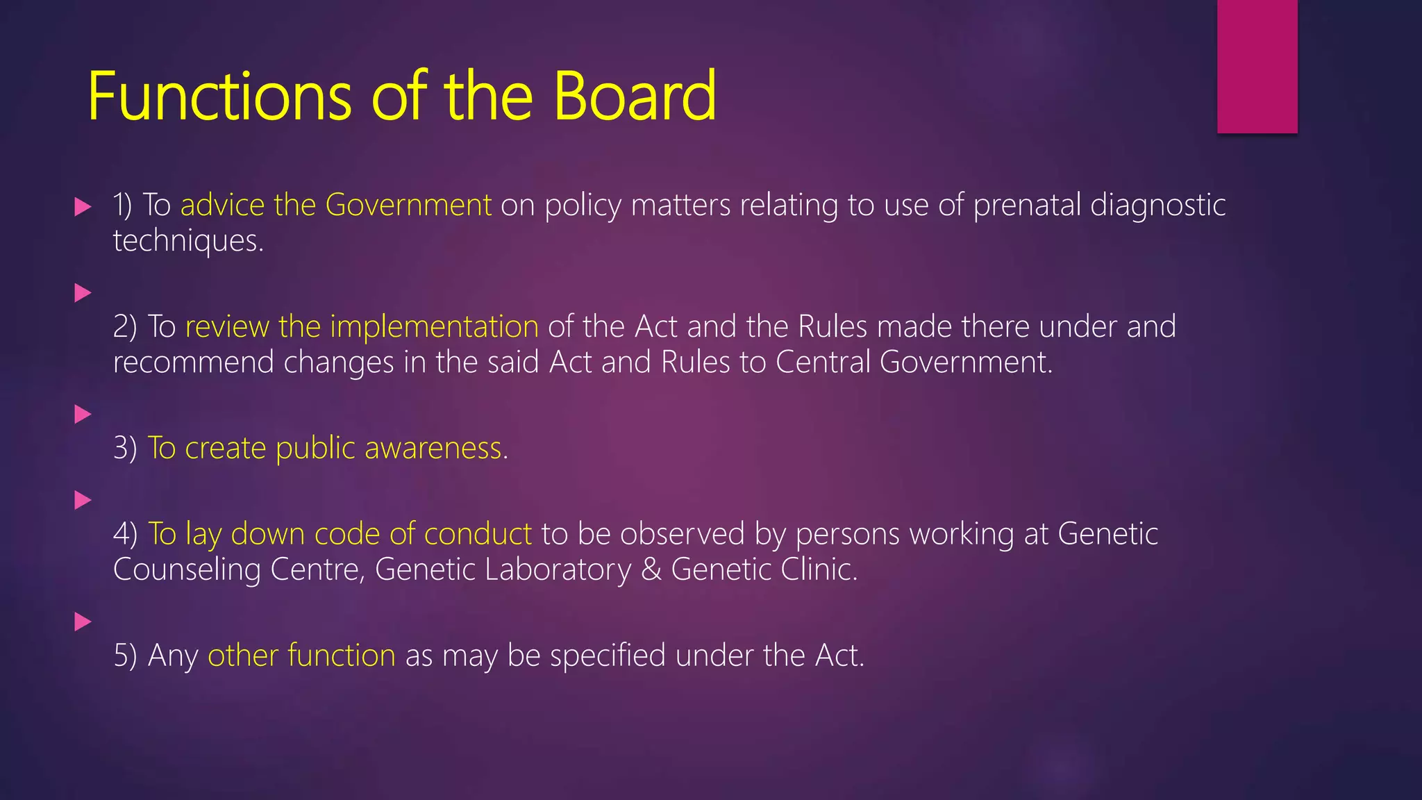 Pcpndt act by m b singh 5 8-2020 | PPTX