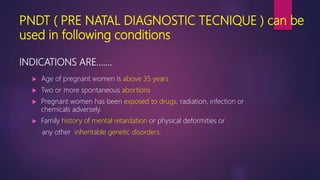 Pcpndt act by m b singh 5 8-2020 | PPTX