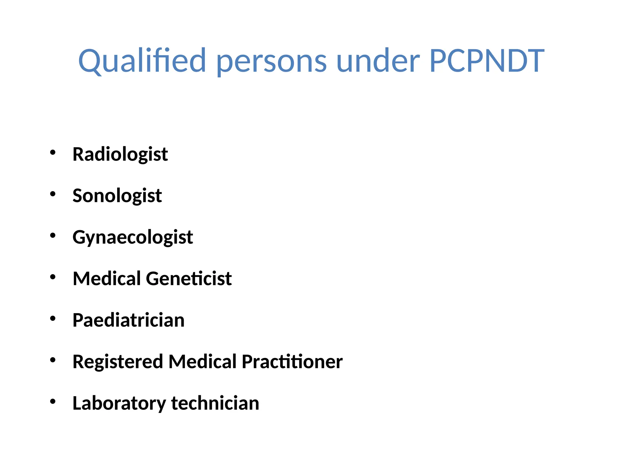PCPNDT and radiation protection in pregnancy.pptx