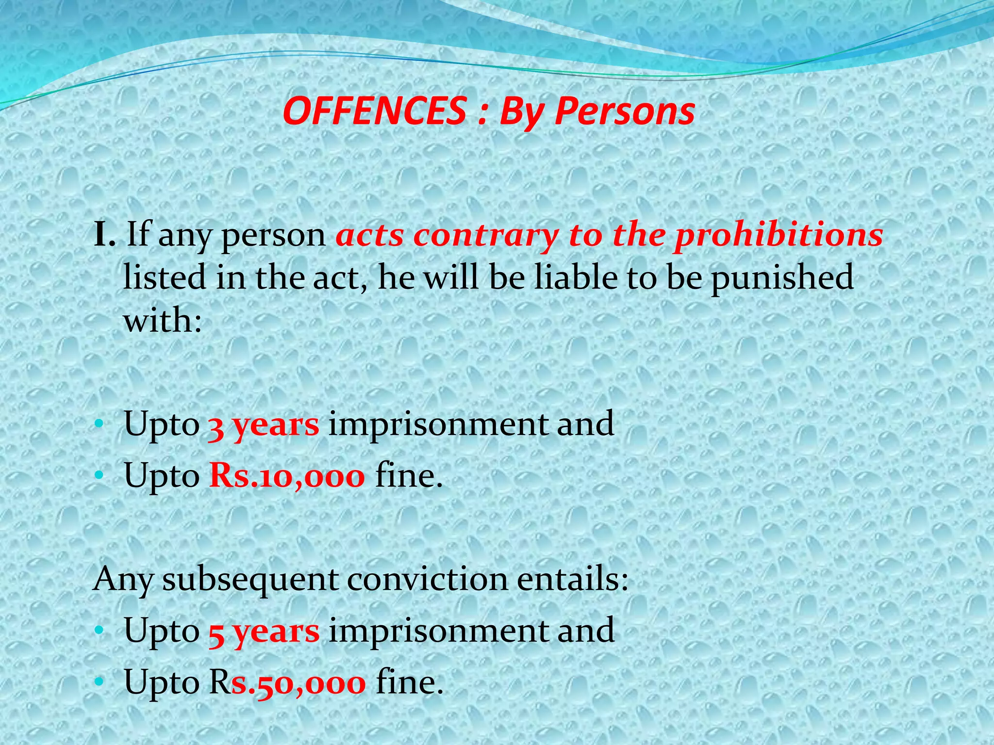 PNDT ACT/ PCPNDT ACT FOR UNDERGRADUATES | PDF