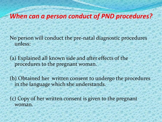 PNDT ACT/ PCPNDT ACT FOR UNDERGRADUATES | PDF | Pregnancy ...