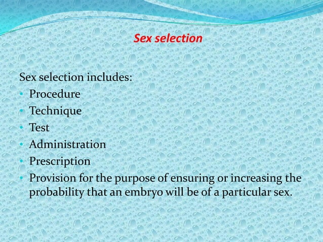 PNDT ACT/ PCPNDT ACT FOR UNDERGRADUATES | PDF | Pregnancy ...