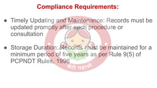 PCPNDT Registration process and formalities.pptx