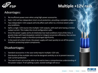 Pc power supply +12 v distribution | PPTX | Technology & Computing