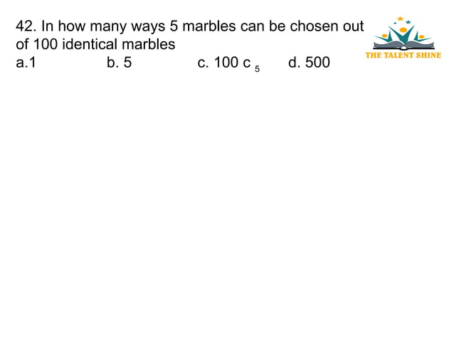 permutations and combinations presentation | PPTX