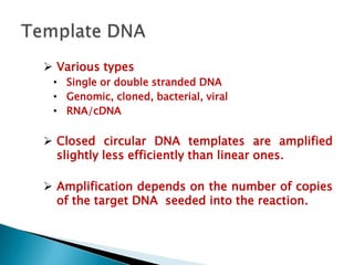 POLYMERASE CHAIN REACTION | PPTX
