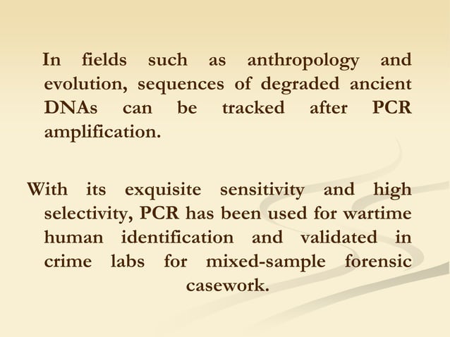 PCR | PPTX