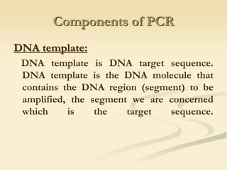 PCR | PPTX