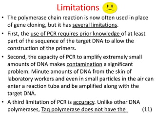 Polymerase Chain Reaction(PCR) | PPT
