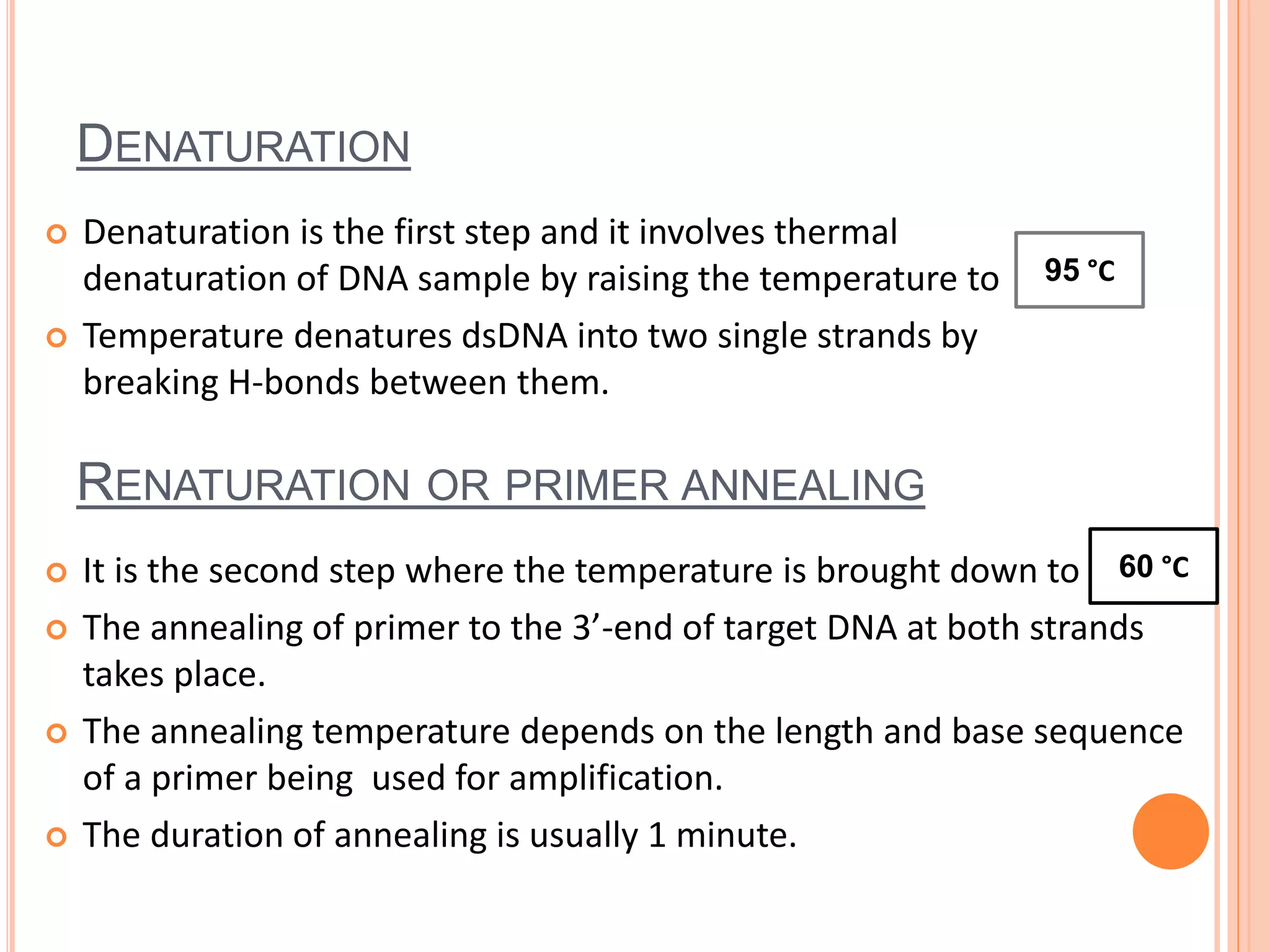 PCR- Steps;Applications and types of PCR (Exam point of view) | PPTX