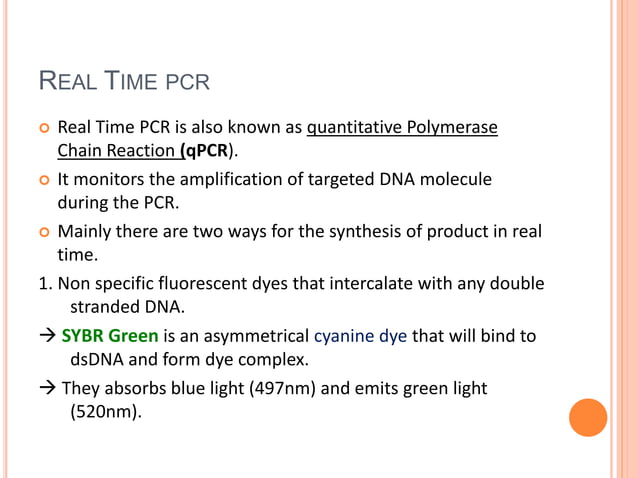PCR- Steps;Applications and types of PCR (Exam point of view) | PPTX