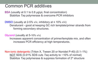 Polymerase Chain Reaction(PCR) | PPT