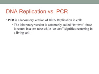 Polymerase Chain Reaction(PCR) | PPT