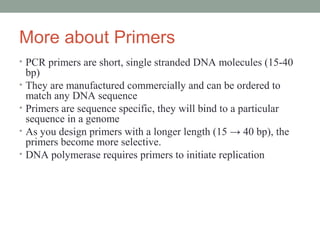 Polymerase Chain Reaction(PCR) | PPT