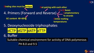 Polymerase Chain Reaction, PCR | PPT