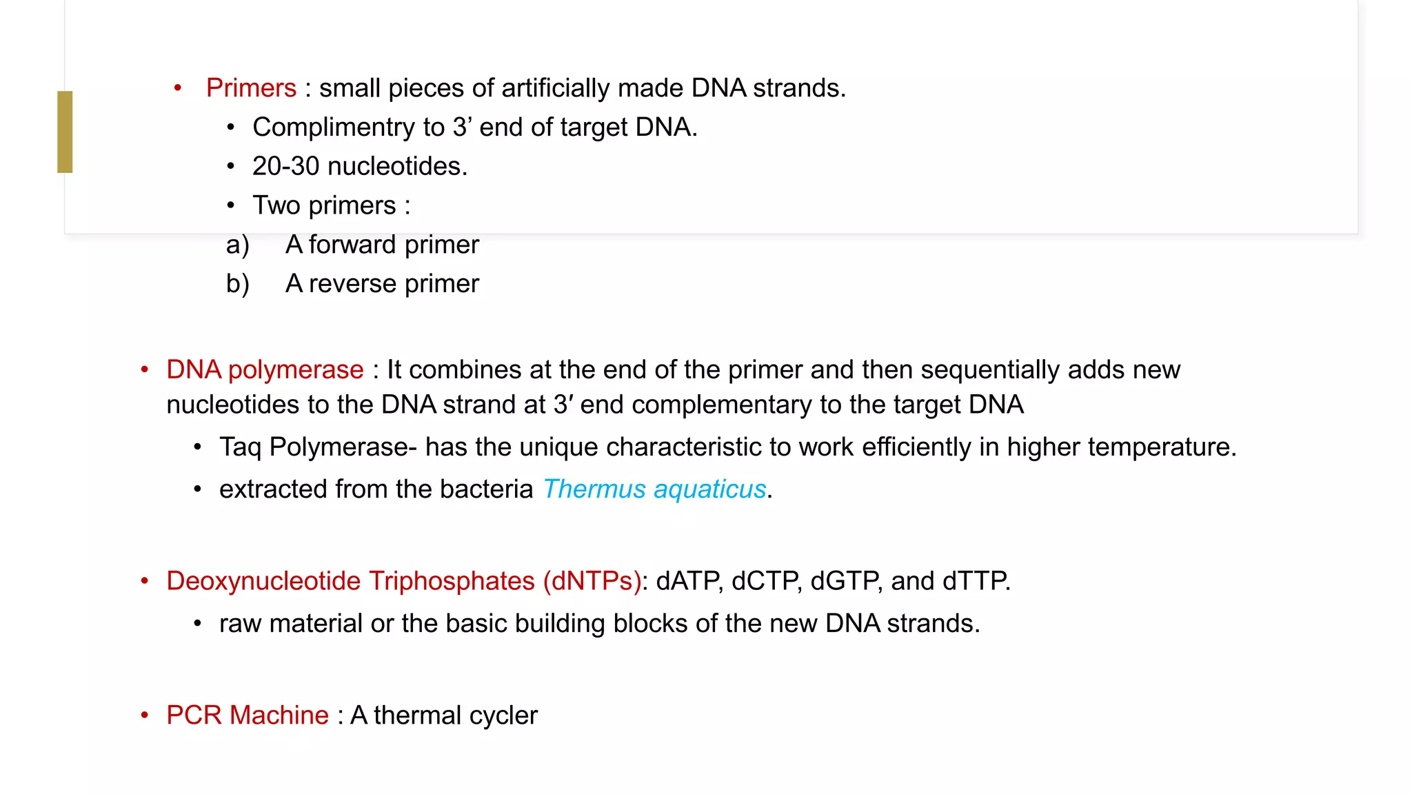Pcr | PPTX