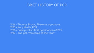 PCR (Polymera Chain Reaction) | PPT