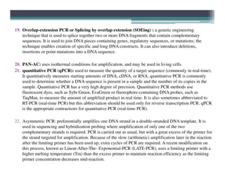 PCR and type of PCR | PDF