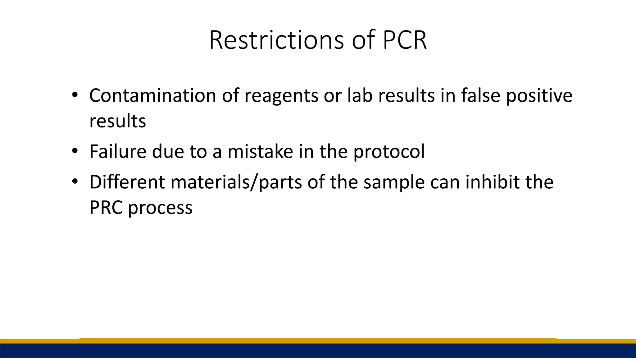 Polymerase chain reaction (PCR) | PPT