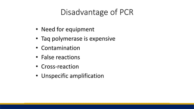 Polymerase chain reaction (PCR) | PPT