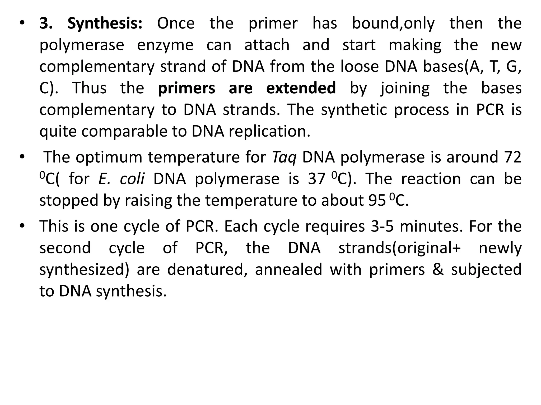 Polymerase Chain Reaction, PCR-139, Definition, Principle, Types and ...