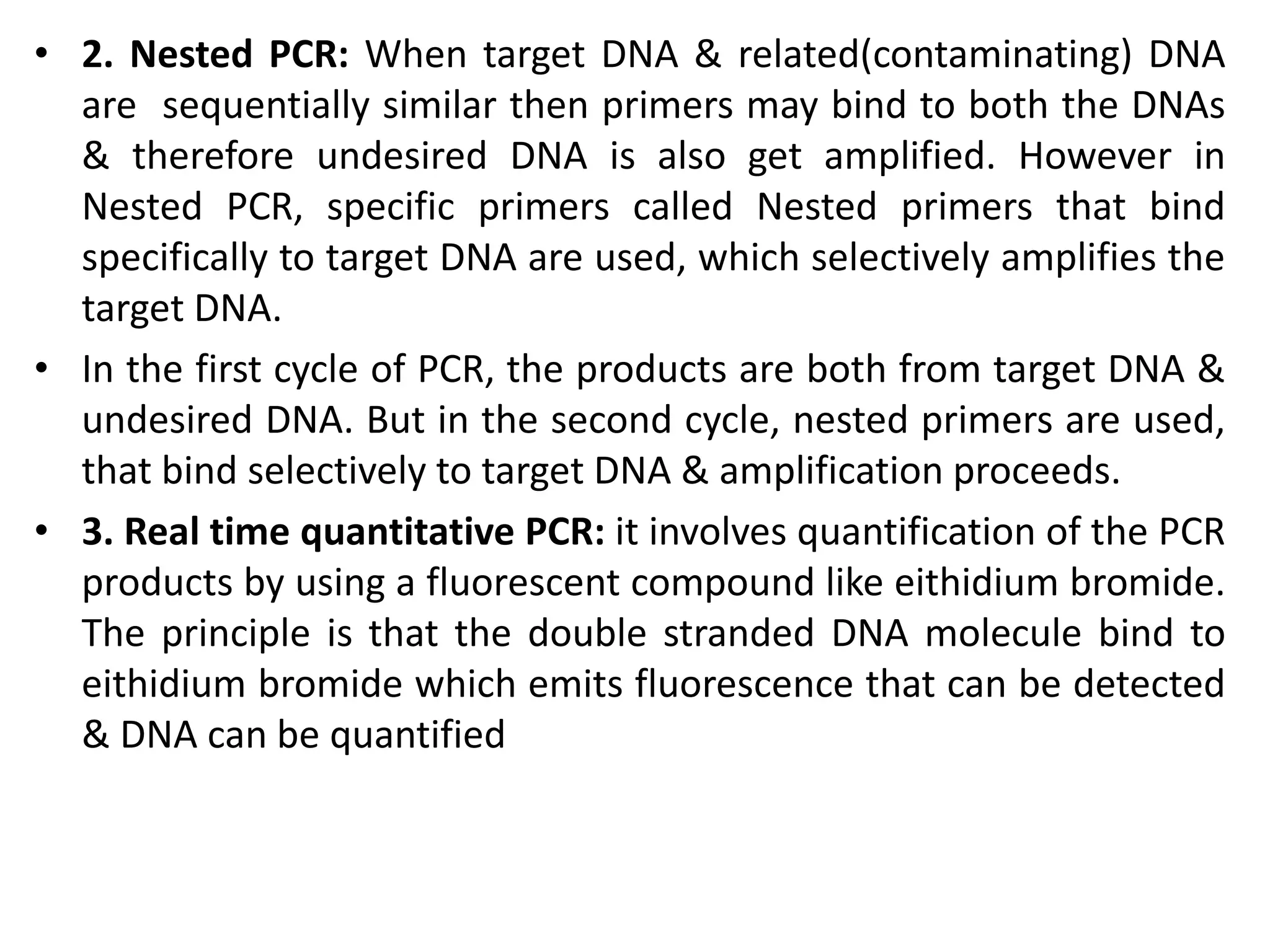 Polymerase Chain Reaction, PCR-139, Definition, Principle, Types and ...