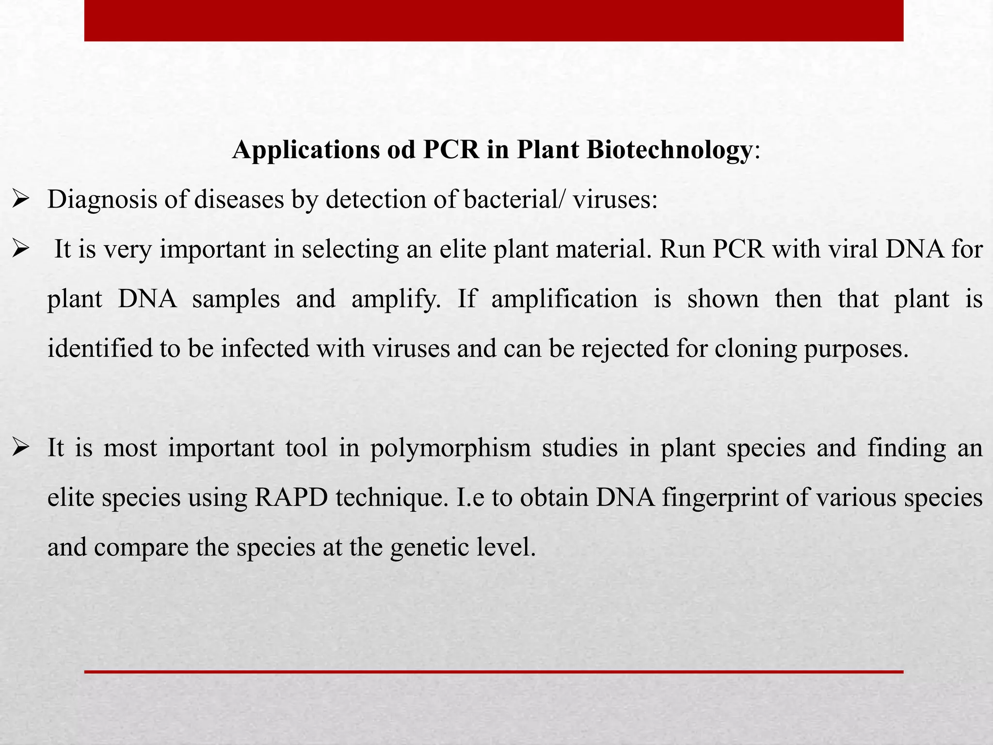 PCR - Polymerase Chain Reaction | PPT