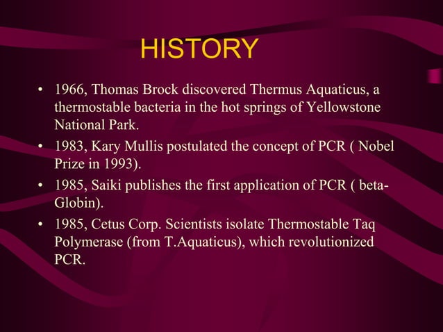 Polymerase Chain Reaction | PPT