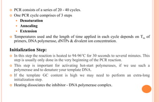 Polymerase Chain Reaction | PPTX