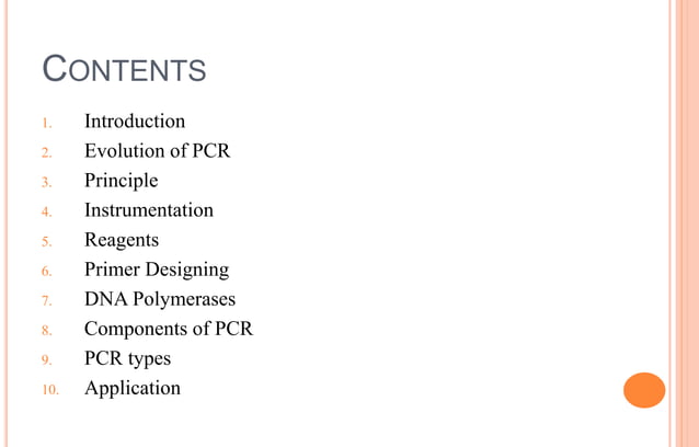 Polymerase Chain Reaction | PPTX