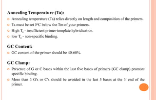 Polymerase Chain Reaction | PPTX