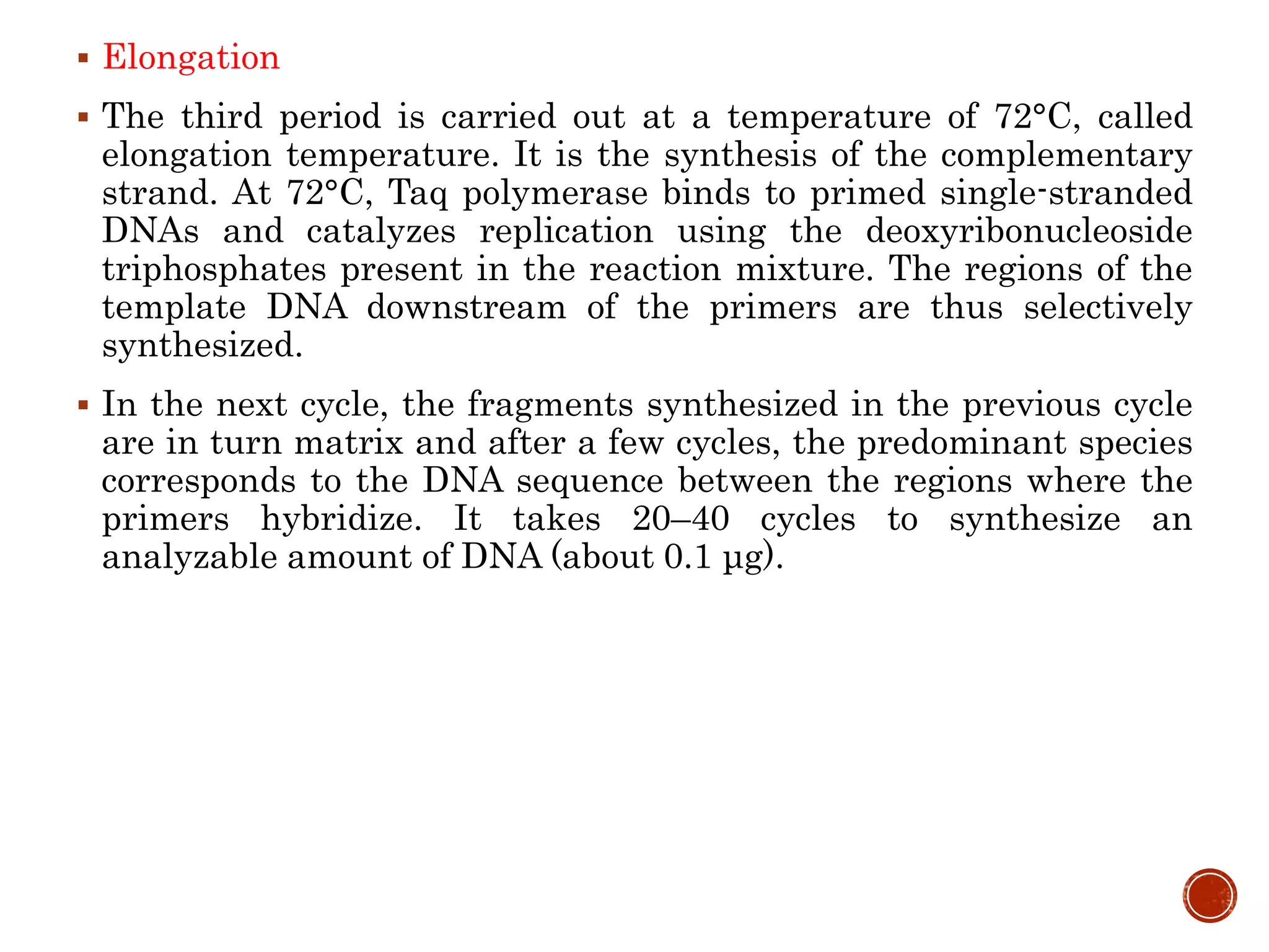 Pcr, Polymerase chain reaction principle of PCR, #PCR | PPTX